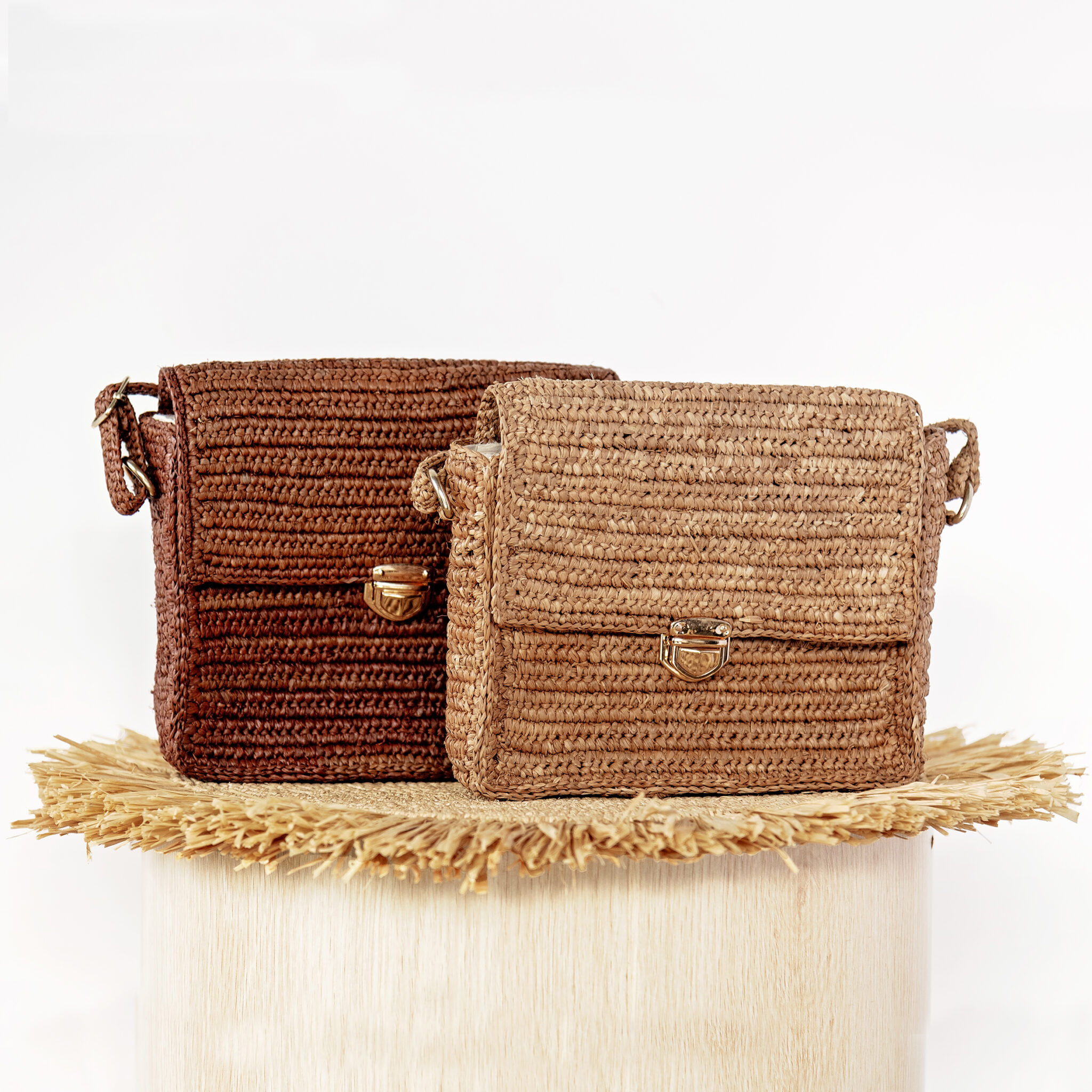 Crochet Crossbody Handbag - Tyla - Sissy Bags